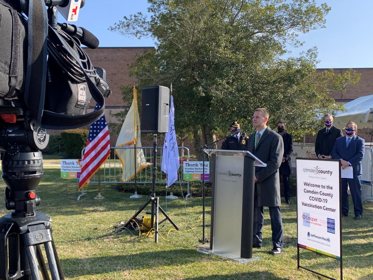 Jefferson Health New Jersey Plays Key Role At New Vaccination Site At