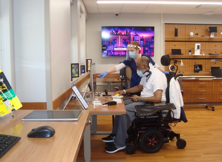 The Buddy Marshall Assistive Technology Center Helps Magee Patients ...