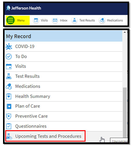 MyJeffersonHealth - Lab Requisitions | Jefferson Health