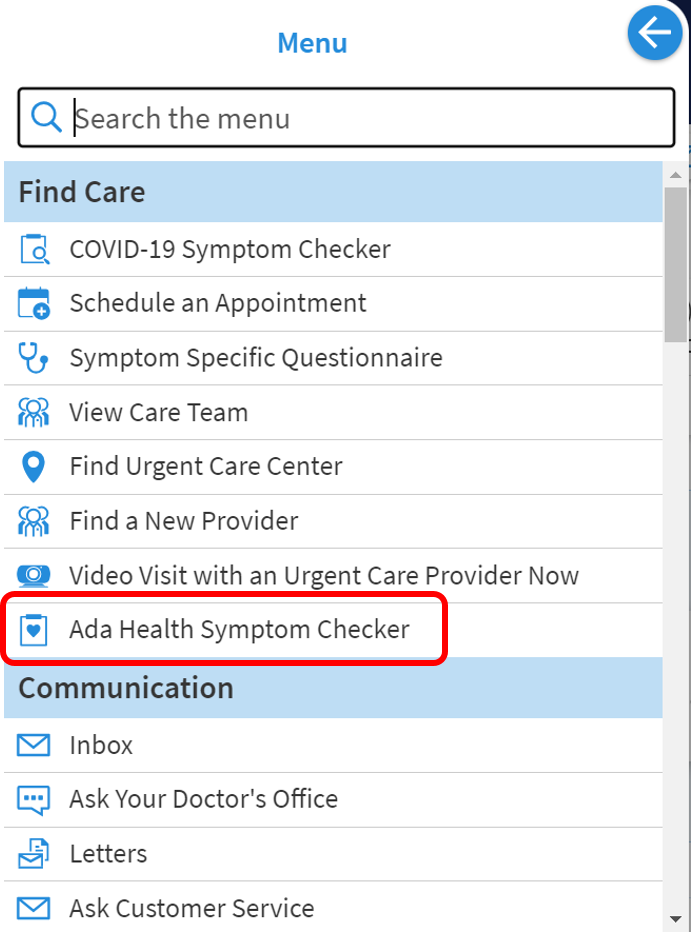 MyJeffersonHealth - Medical Symptom Checker | Jefferson Health