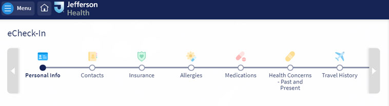 MyJeffersonHealth - PreCheck-In For All | Jefferson Health