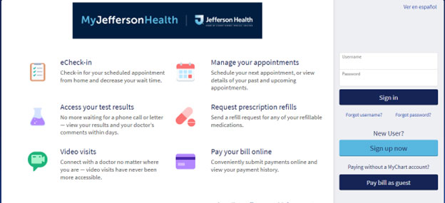 MyJeffersonHealth - Sign Up for MyJeffersonHealth | Jefferson Health
