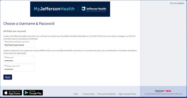 MyJeffersonHealth - Sign Up for MyJeffersonHealth | Jefferson Health