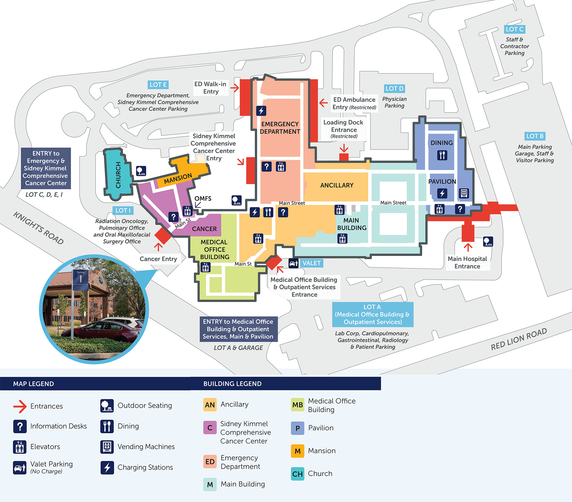 Jefferson Torresdale Hospital - Parking Guide | Jefferson Health